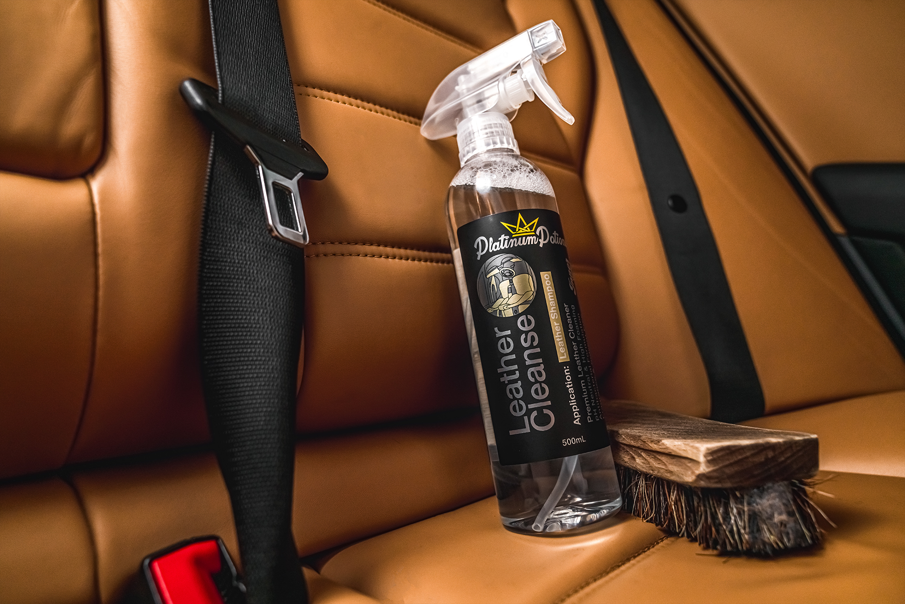 Platinum Potions Leather Cleanse | Premium Quality Leather Cleaner ...